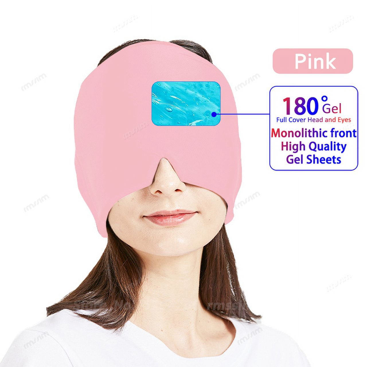 Migraine Relief Hat headache hat Gel Hot Cold Therapy Ice Cap For ...