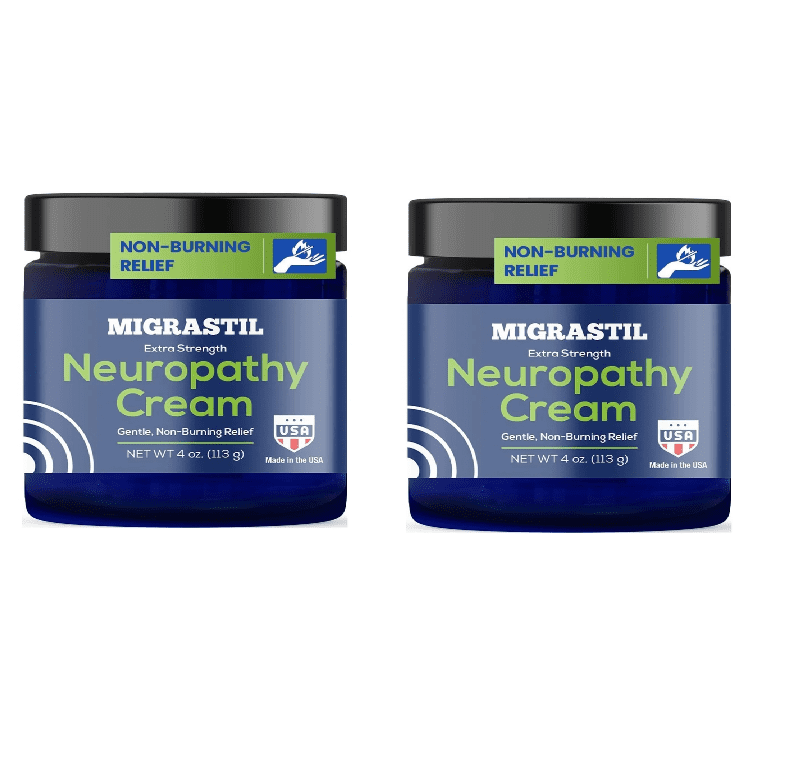 Migrastil Neuro_pathy 2PC Cream Extra Strength Nerve Relief Cream, Body ...