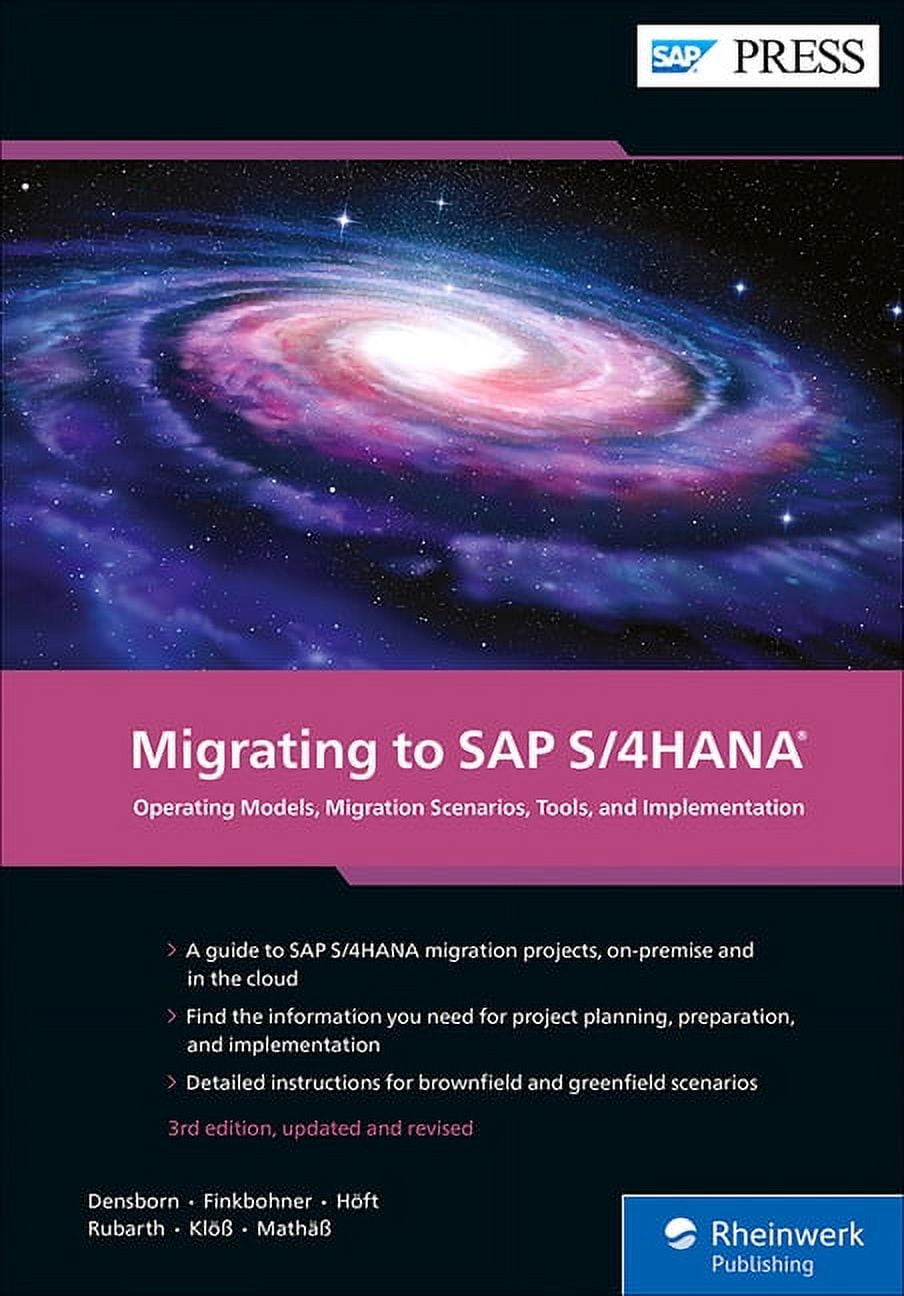Migrating to SAP S/4hana: Operating Models, Migration Scenarios, Tools ...