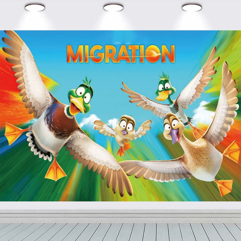 Migration Backdrop Party Supplies Taspestry Background Banner Birthday ...