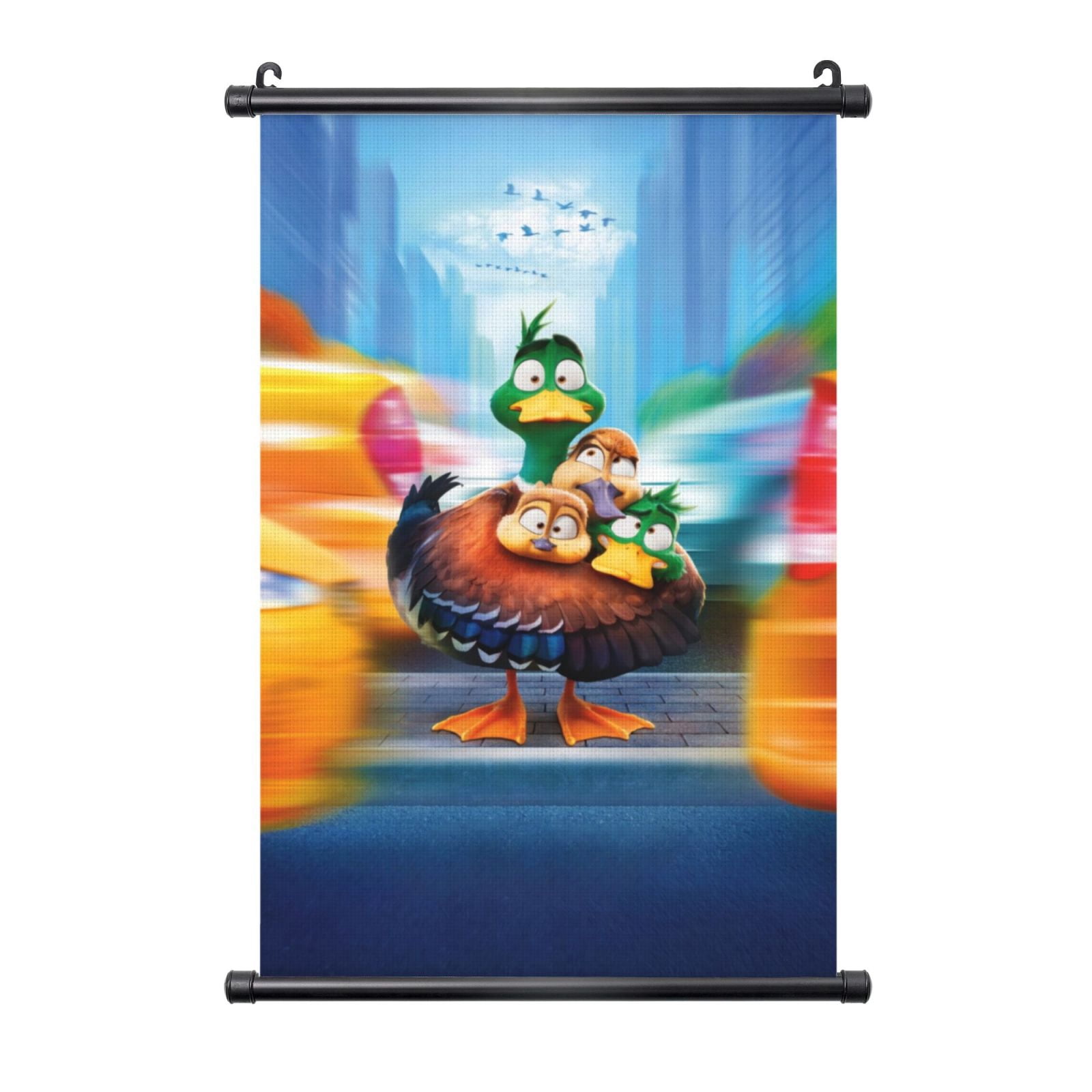 Migration Poster Aesthetic Canvas PVC Shaft Wall Art Hanging Hanger ...