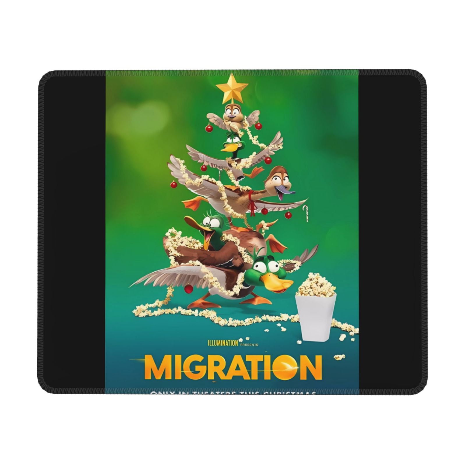 Migration Mouse Pad Square Mouse Pad for Desk Soft Computer Mouse Mat ...