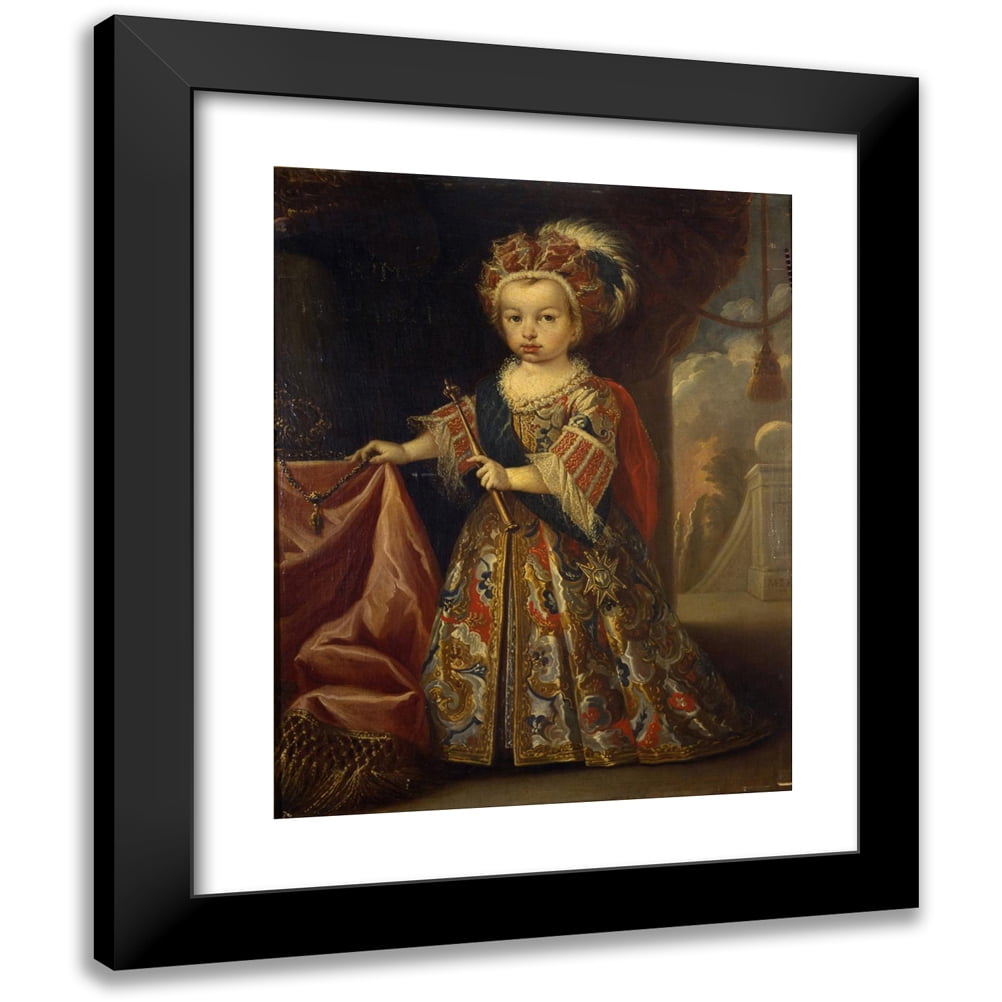 Miguel Jacinto Meléndez 12x14 Black Modern Framed Museum Art Print ...