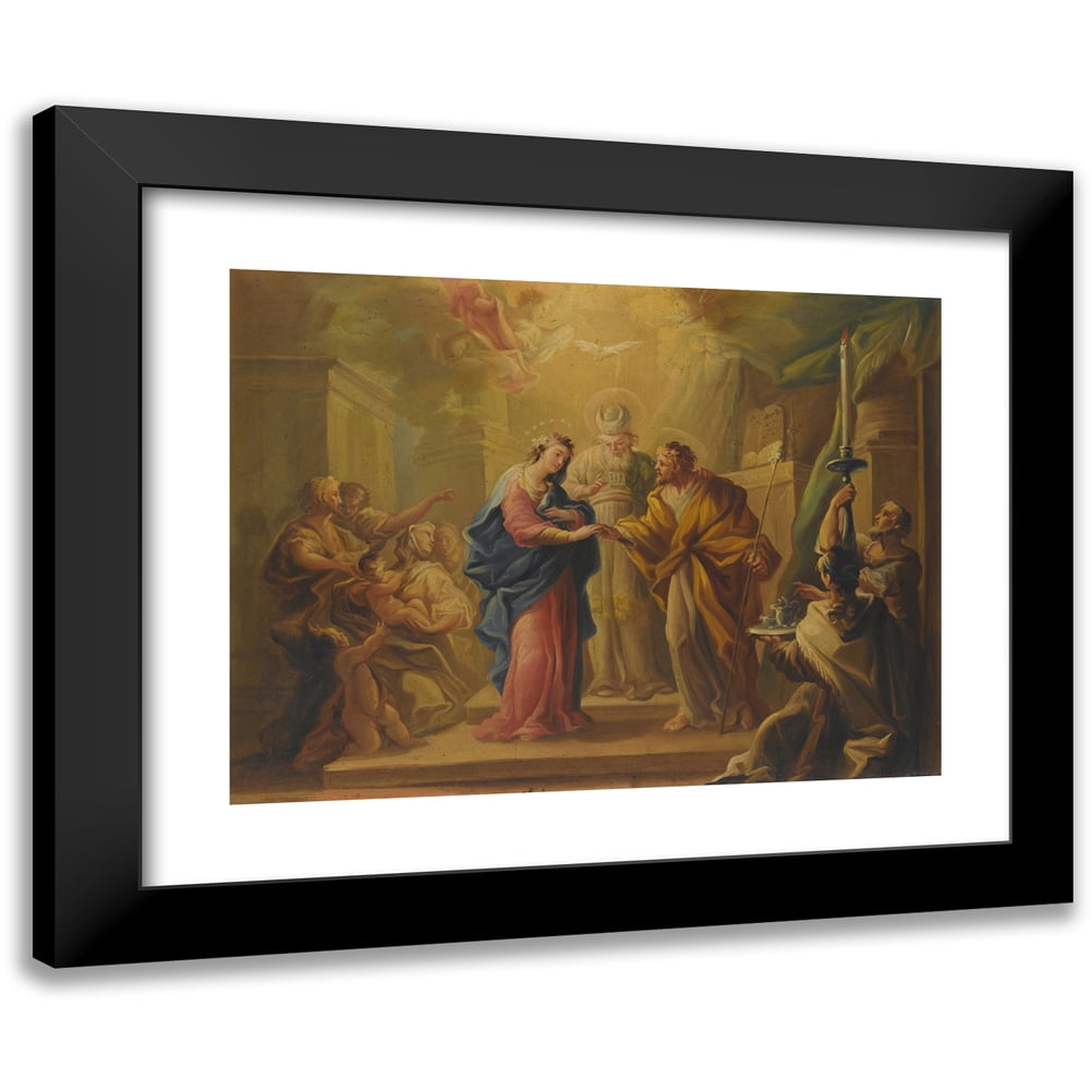 Miguel Parra Abril 14x12 Black Modern Framed Museum Art Print Titled ...