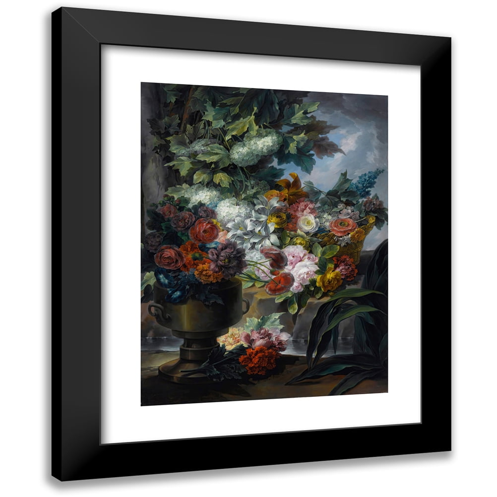 Miguel Parra Abril 15x18 Black Modern Framed Museum Art Print Titled ...