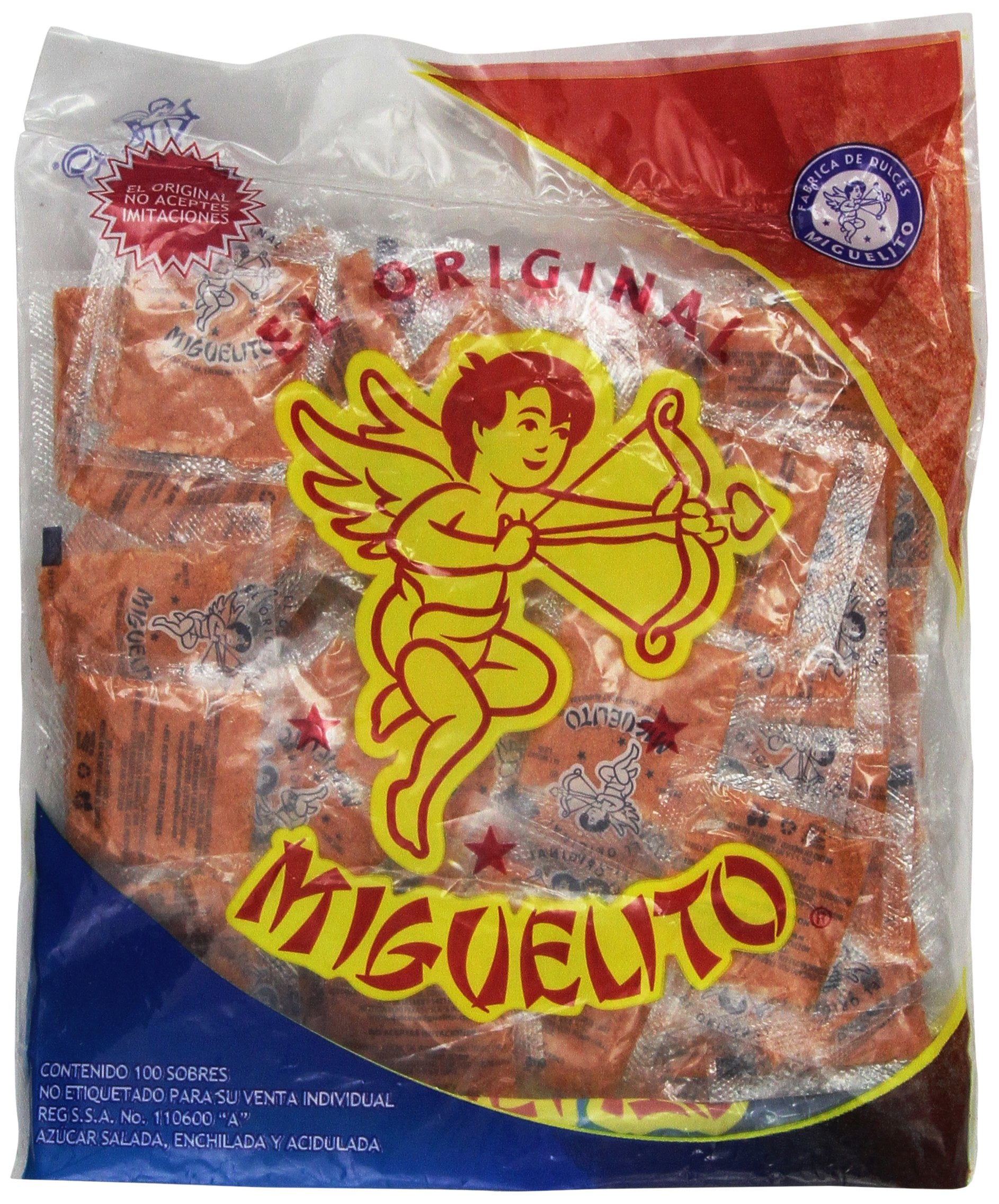Miguelito Chamoy Chilito En AIF9 Polvo Mexican Candy Chili Powder 100 ...