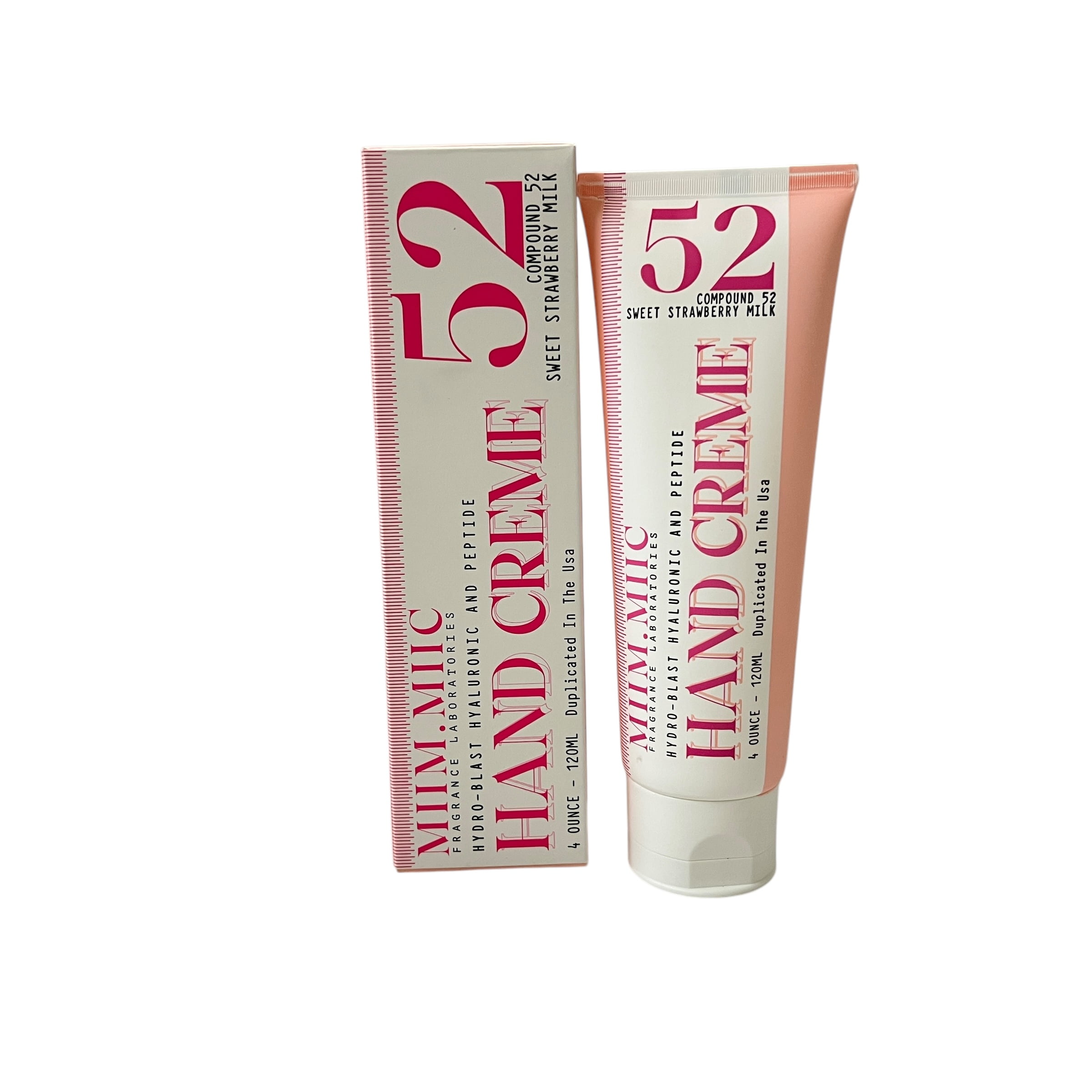 Miim Miic #52 Hand Creme 4 oz Sweet Strawberry Milk - Walmart.com