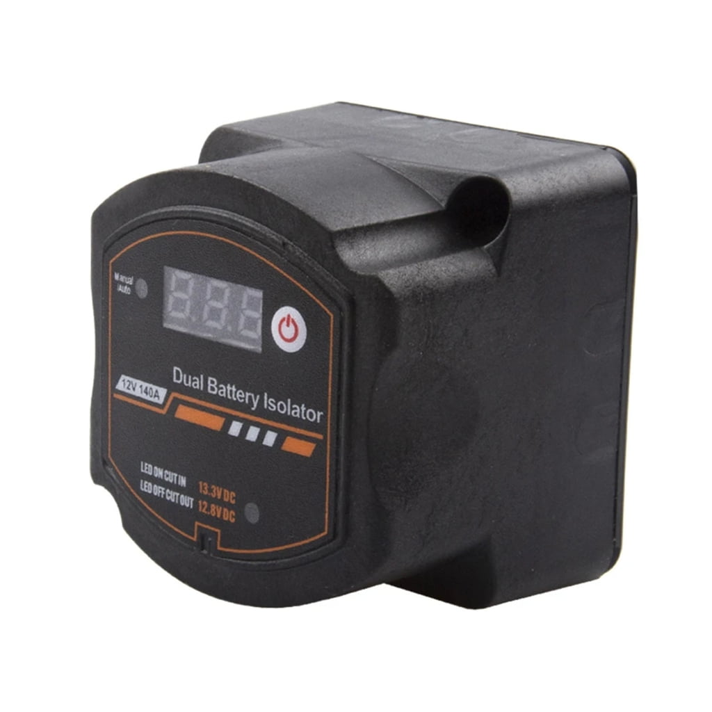 Miiottaa 12V 140A Double Battery Isolator Digital Voltage Sensitive ...