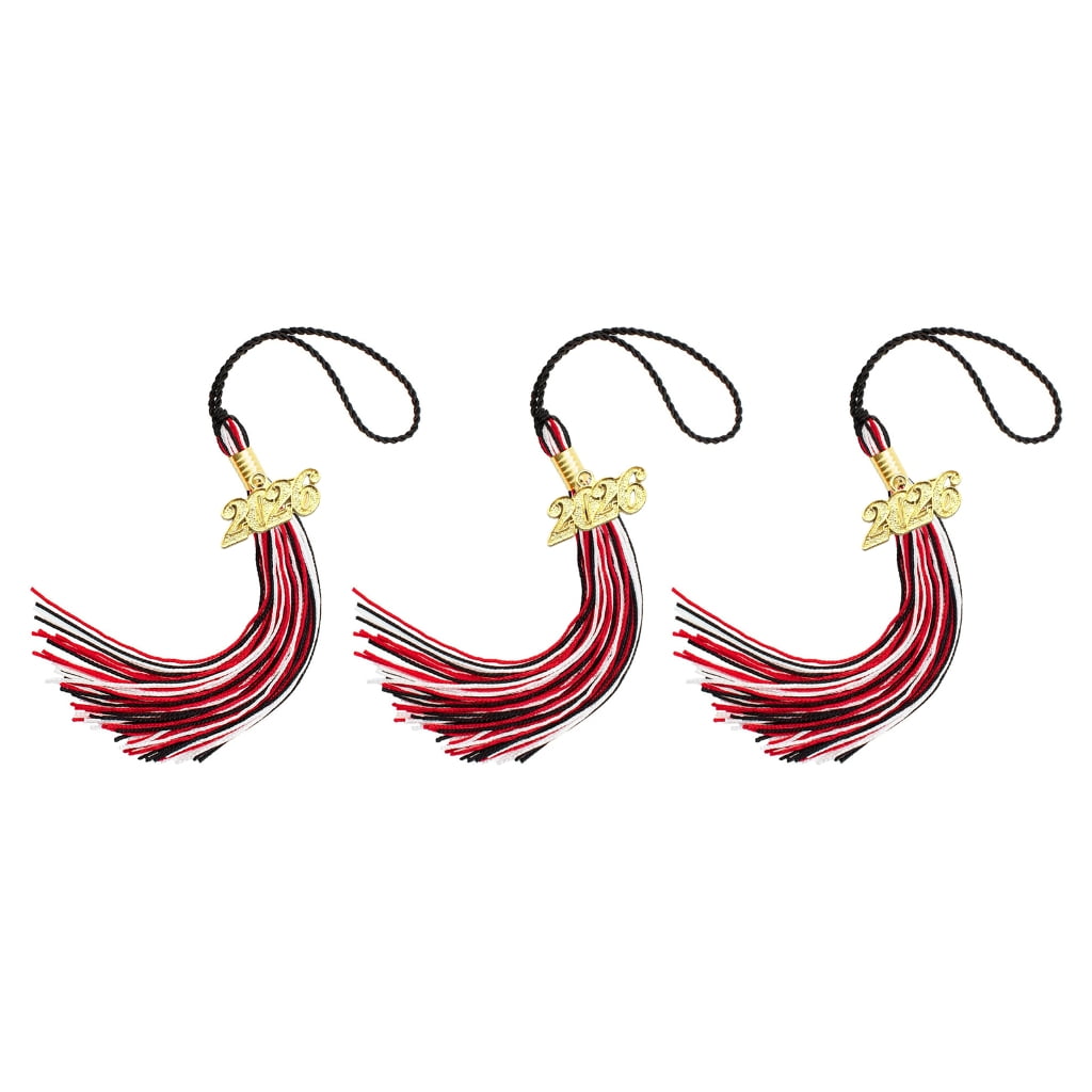 Miiottaa 2026 Graduation Tassels Silk Decoration For Cap Year Emblems ...