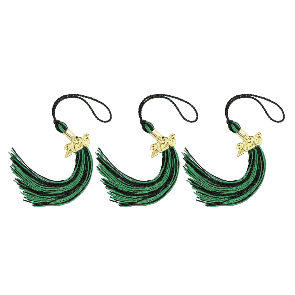 Miiottaa 2026 Graduation Tassels Silk Decoration For Cap Year Emblems ...