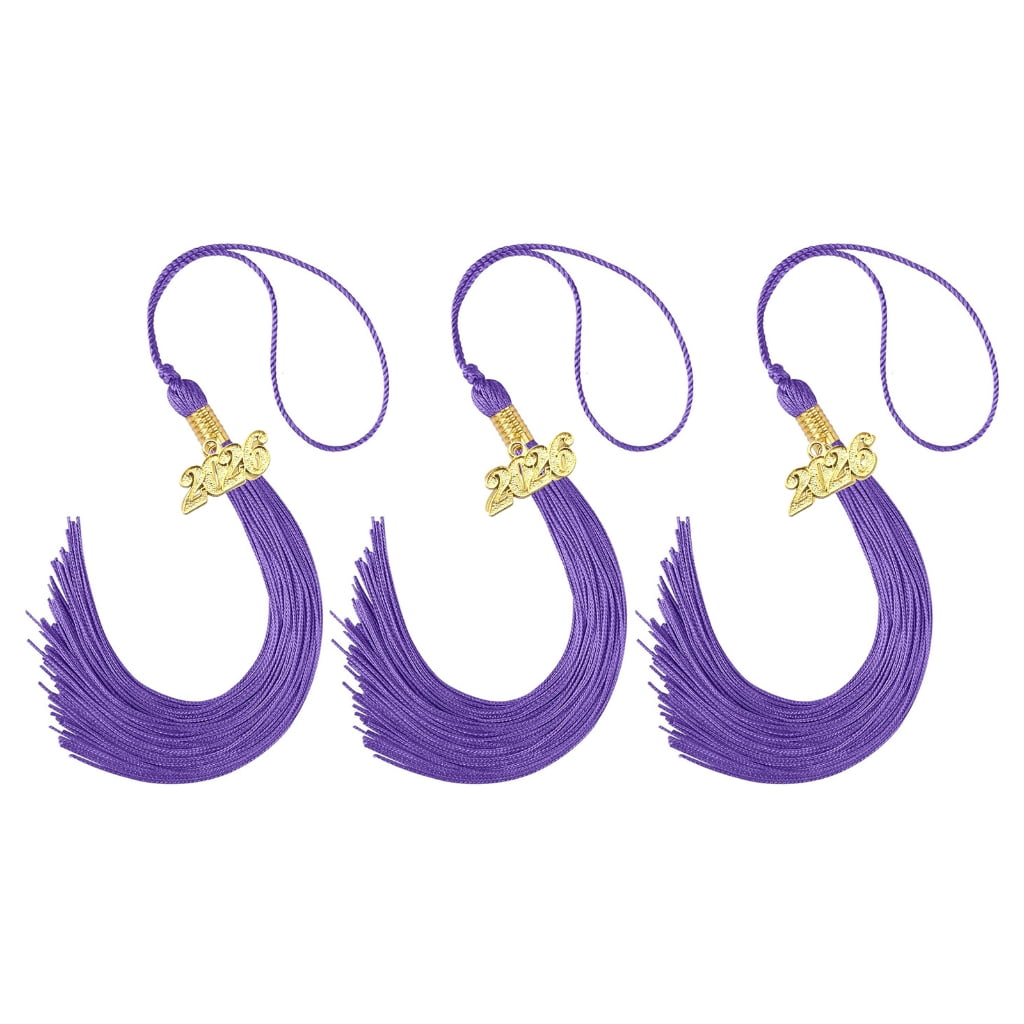 Miiottaa 2026 Graduation Tassels Silk Decoration For Cap Year Emblems ...