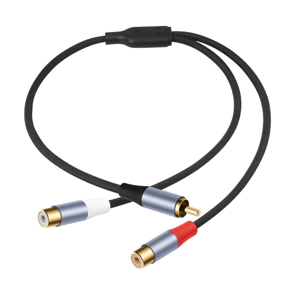 Miiottaa 2RCA to 1Pin Speaker Wire Adapter 2RCA Adapter Repair Speaker ...