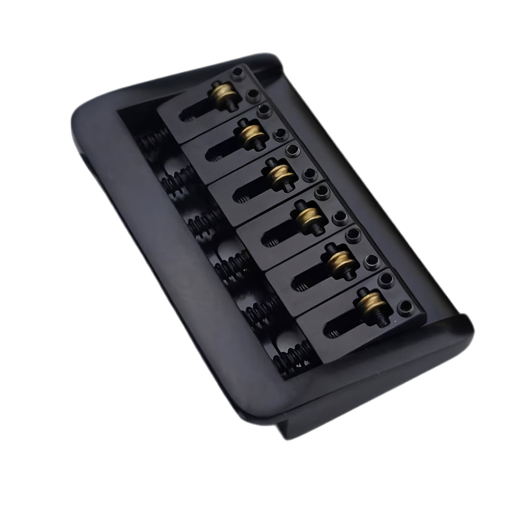 Miiottaa Adjustable Zinc Alloy Guitar Bridge Hardware With Wrench And ...