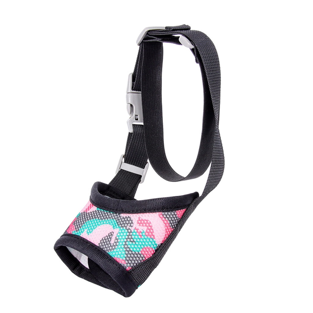 Miiottaa Dog Muzzle Mouth Guard German Dog Mesh Comfortable Training ...