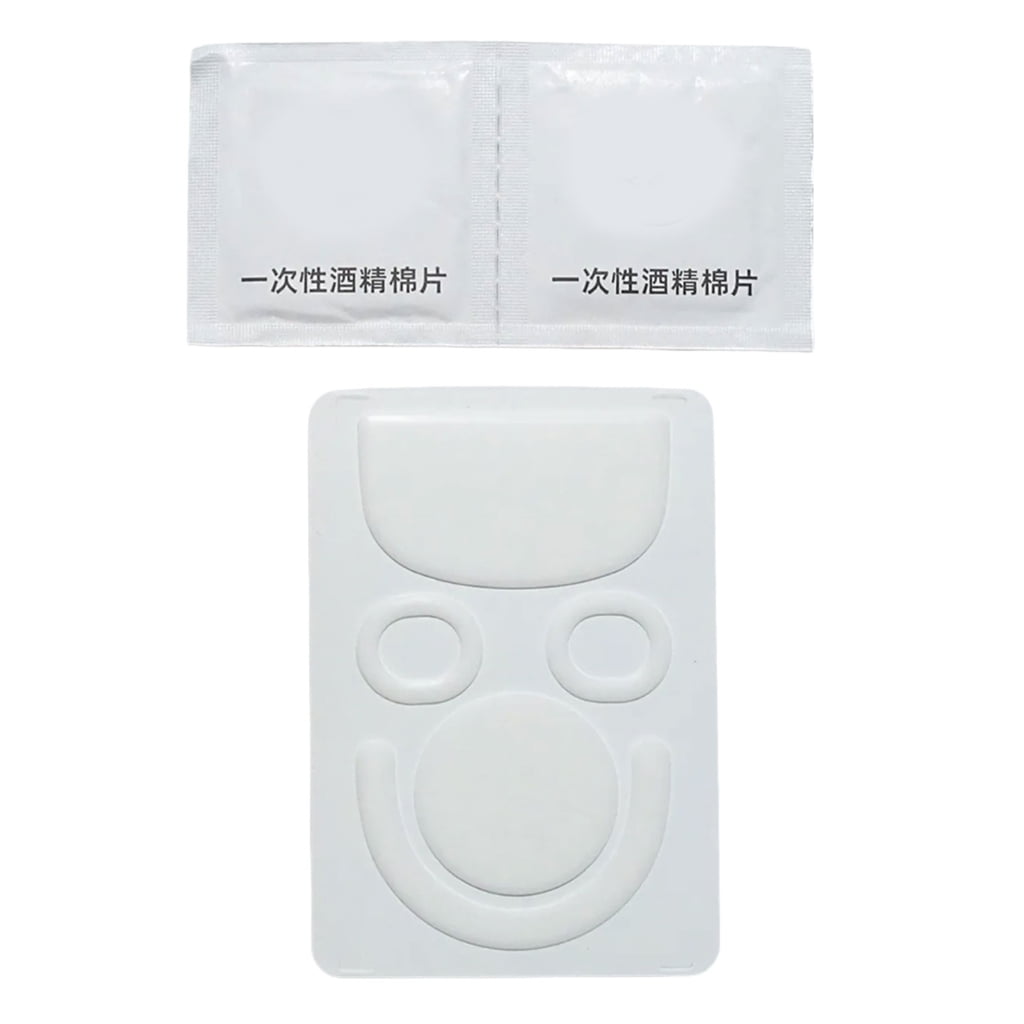 Miiottaa Esportstiger Ice Mouse Skates Stickers Mouse Feet Pad Round ...