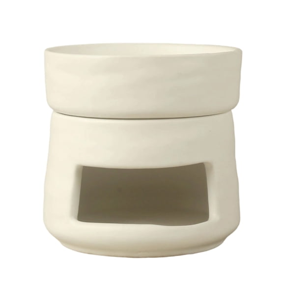 Candle Warmers Etc, 2-In-1 Candle & Wax Melter, Walnut, Ceramic ...