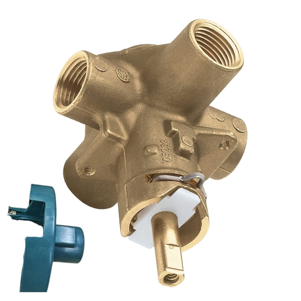 Miiottaa Household Concealed Valves with Stops Brass Pressure Balanced ...