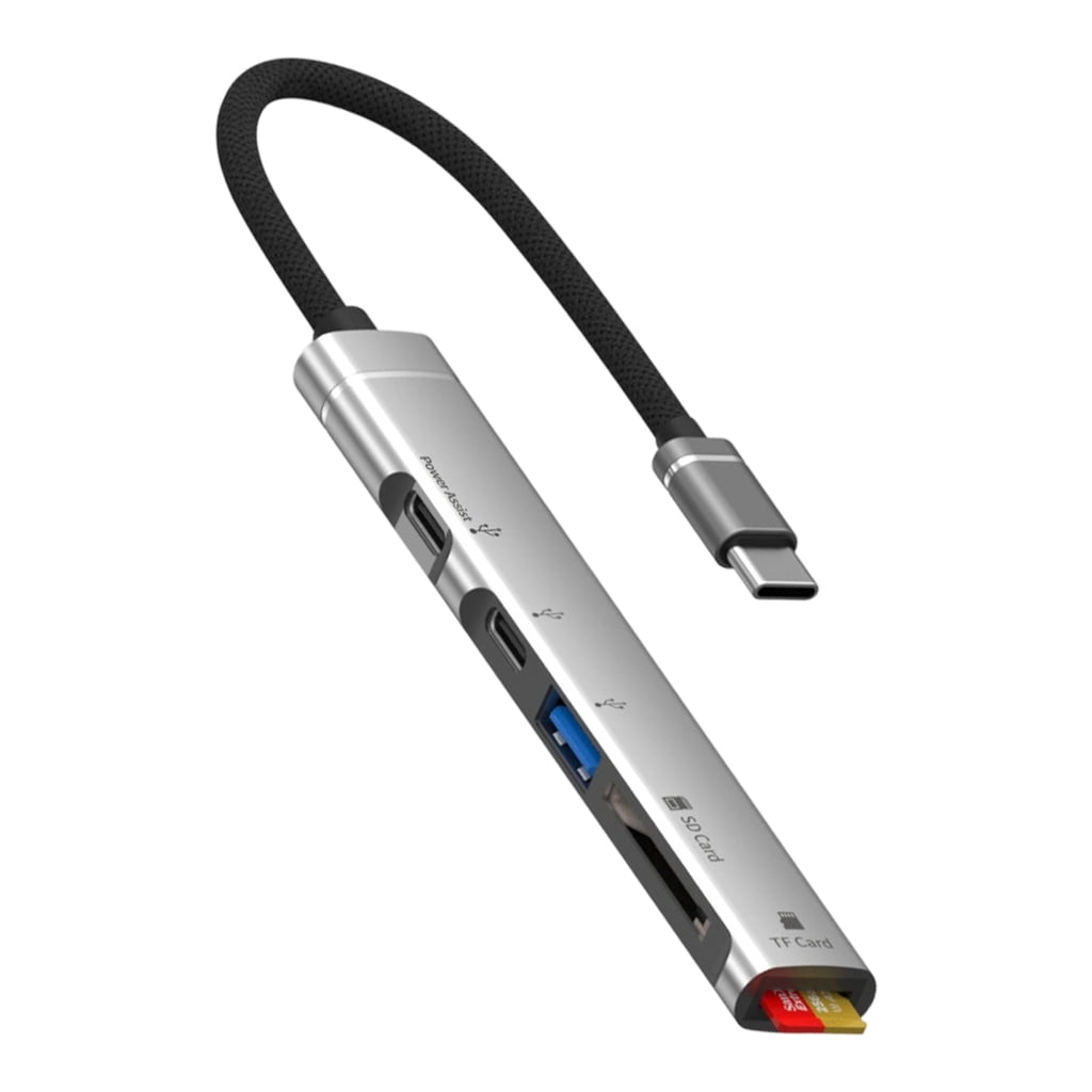 Miiottaa Multifunctional USB C Hubs With Card Reader Fast Speed Data ...