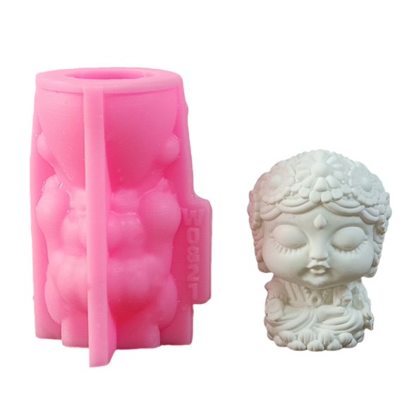 Miiottaa Multipurpose 3D Cute Statue Silicone Mold Crafting Resin Soap ...
