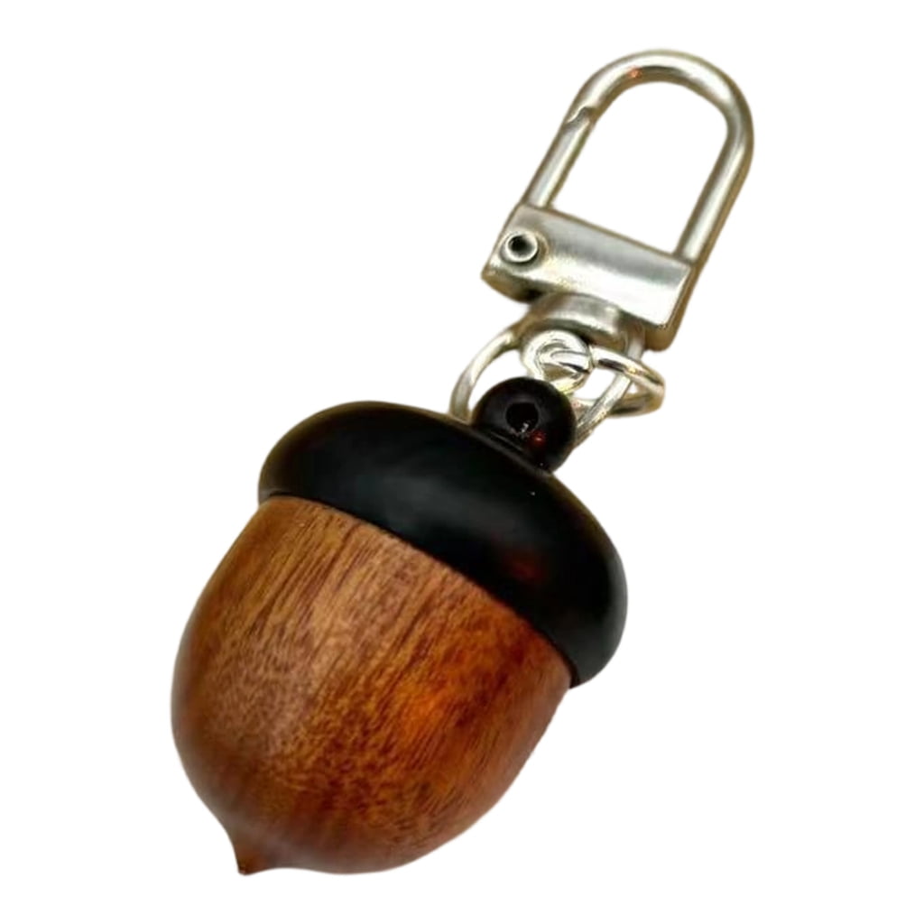 Miiottaa Nature Inspired Acorn Keychain Twist Open Design For Keys And ...