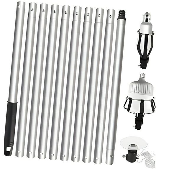 Miiottaa Set of 1 Aluminum Produced Ceiling Light Changer for Quick ...