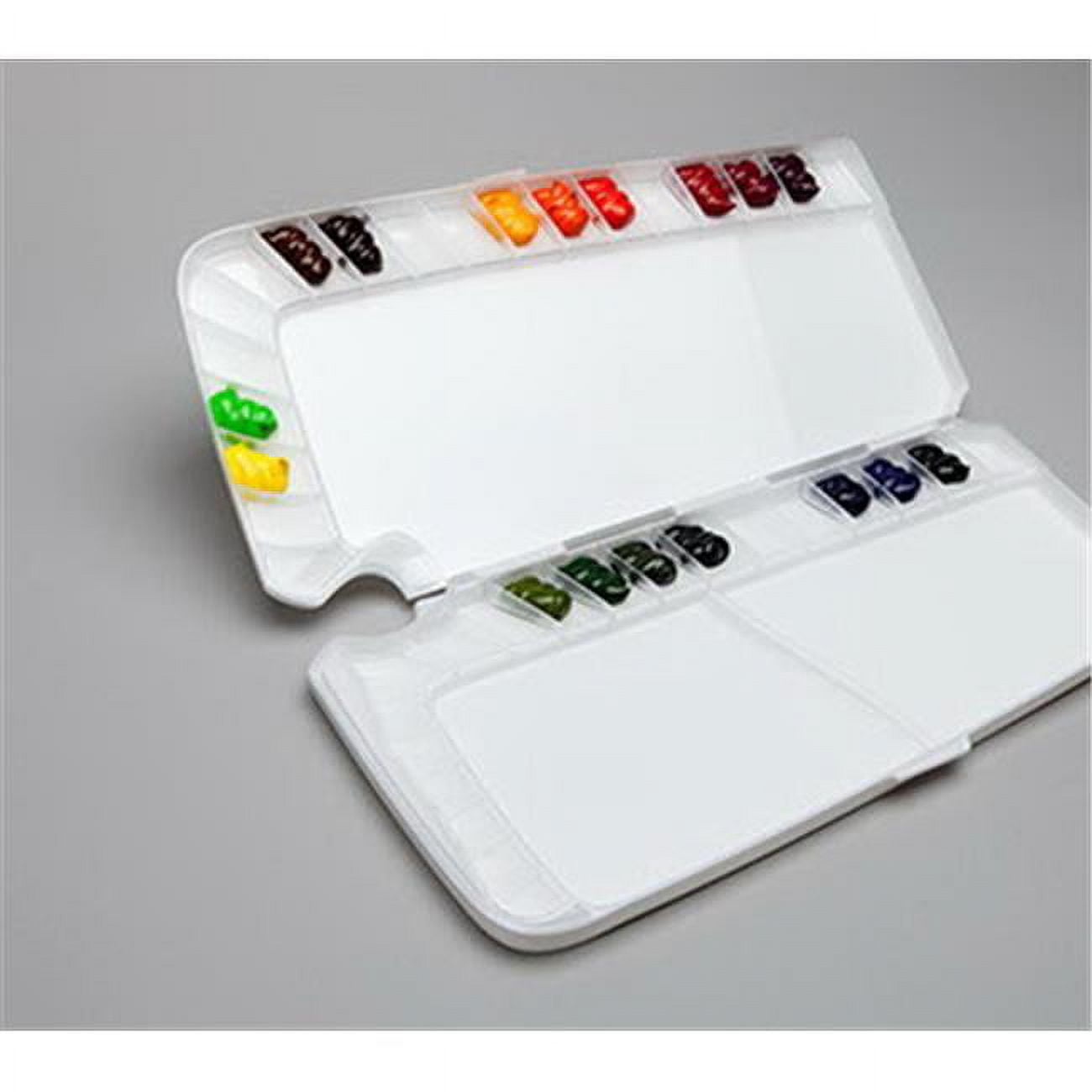 Mijello® #Bulletproof Glass 38 Well Palette - Walmart.com