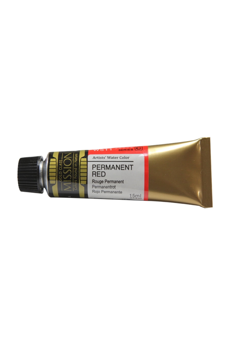 Mijello Mission Gold Class Watercolor Paint, Permanent Red, 15ml Tube ...