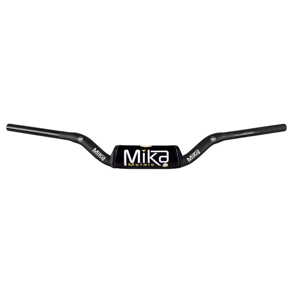 Mika Metals Raw Series 1 1/8" Oversize Handlebars Cr Low Bend Black ...
