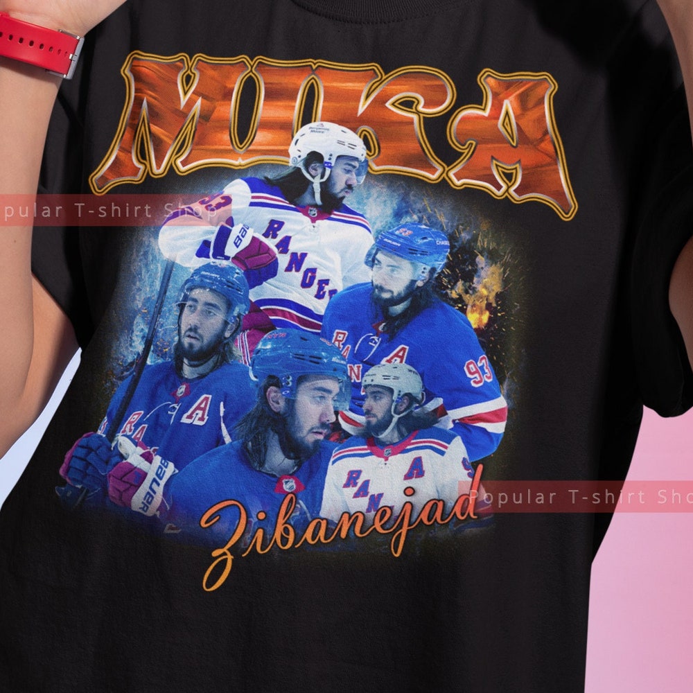 Mika Zibanejad Vintage Unisex Shirt, Vintage Mika Zibanejad TShirt For ...