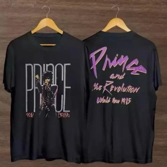 MikaMY 1985 Princeee And The Revolution Purpleee Rain World Tour Shirt ...