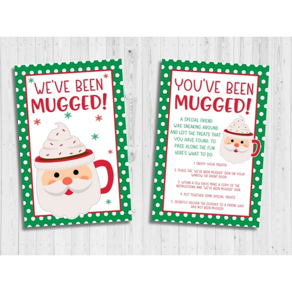 MikaMY Printable Version Christmas We've Been Mugged Printable ...