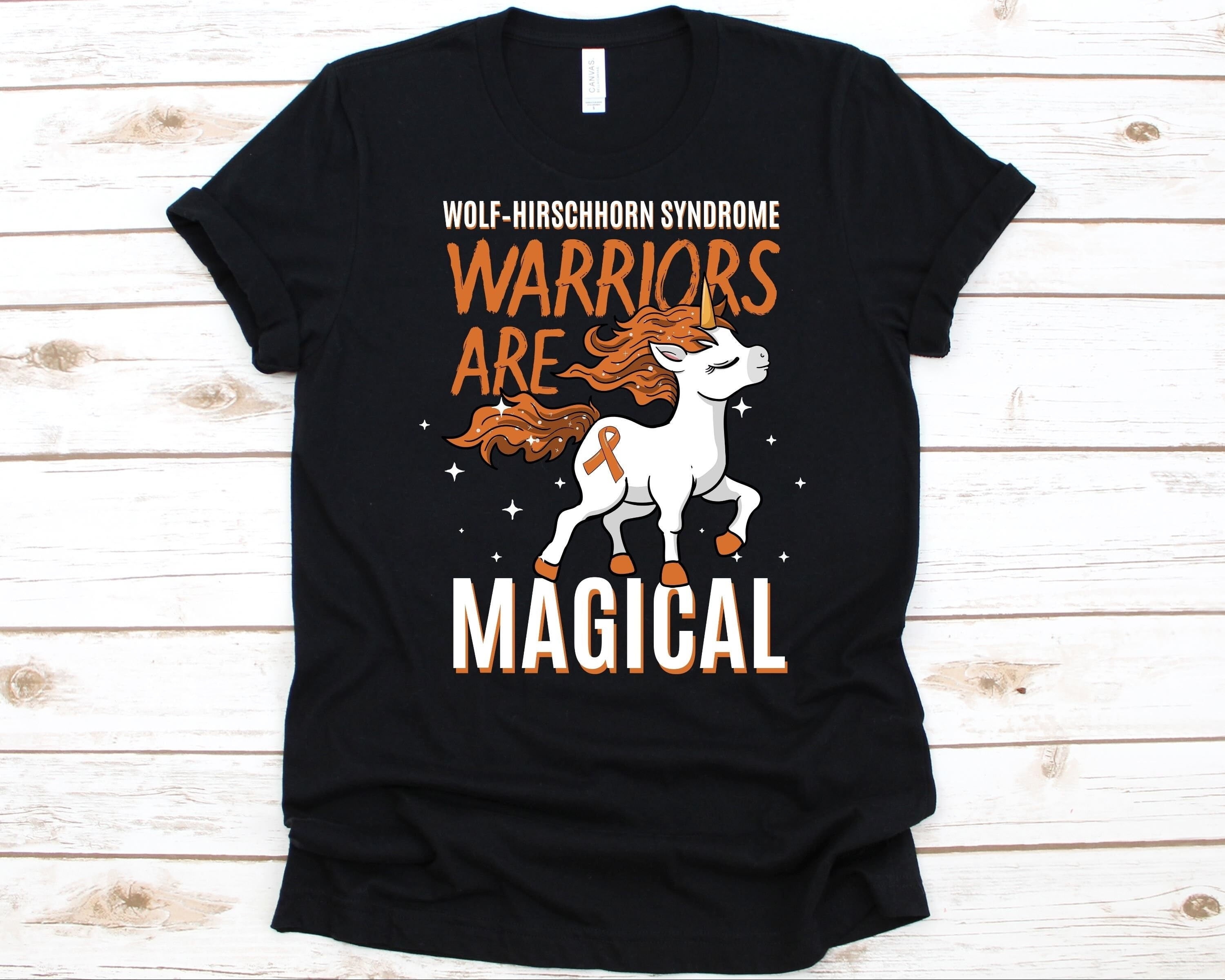 MikaMY Wolf–Hirschhorn Syndrome Warriors Are Magical Shirt, WHS ...