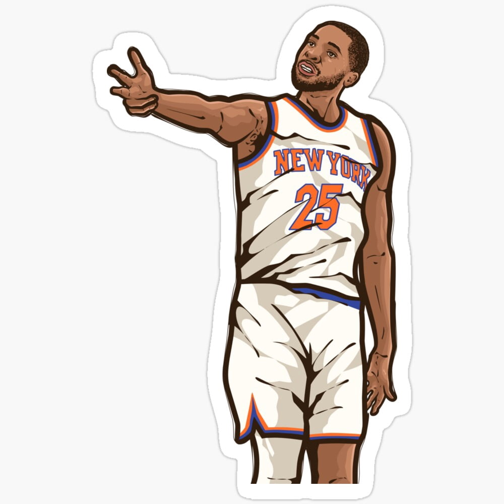 Mikal Bridges 3 Point Celebration Sticker Phone Decal Water Bottle ...