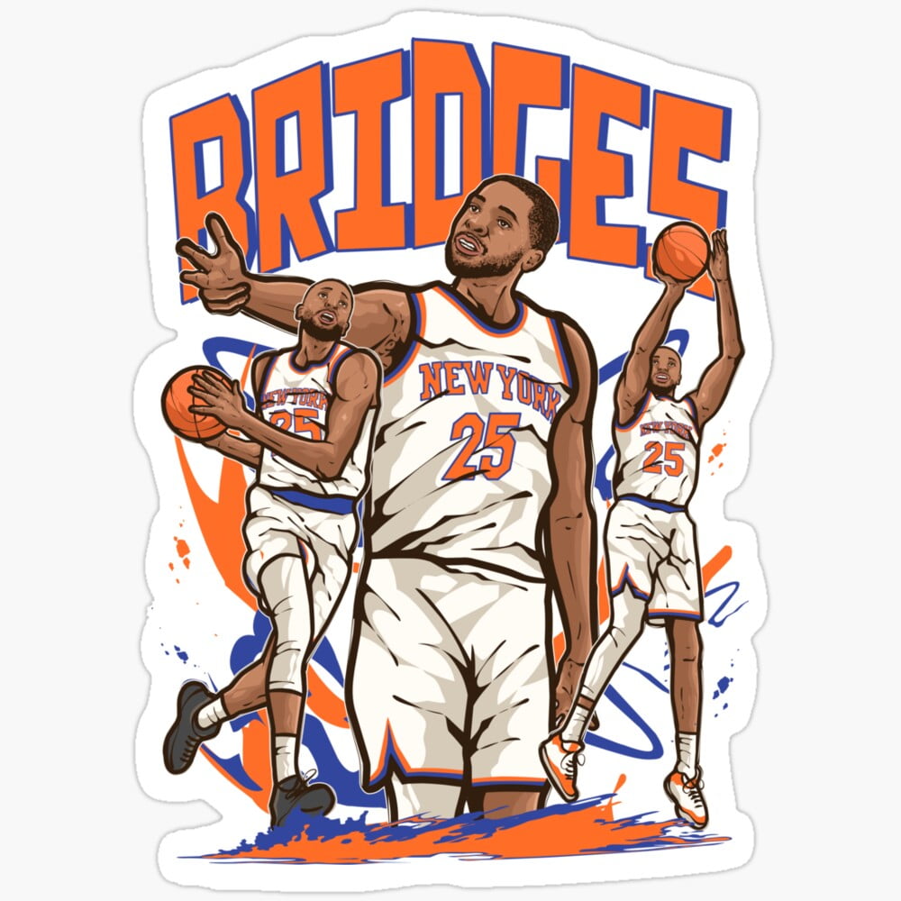 Mikal Bridges Sticker Phone Decal Water Bottle Stickers Car Decals ...