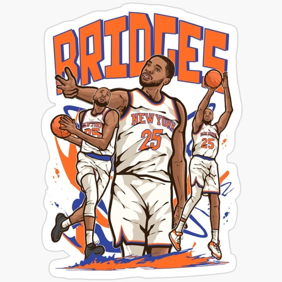 Mikal Bridges Sticker Phone Decal Water Bottle Stickers Car Decals ...