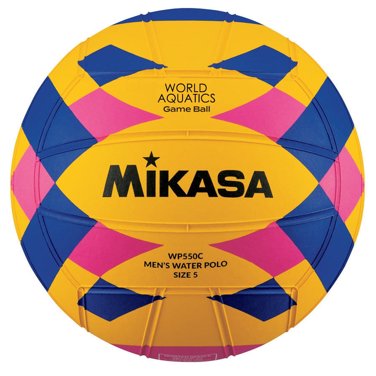 Mikasa World Aquatics Men's Size Water Polo Game Ball for Swimming Pool ...
