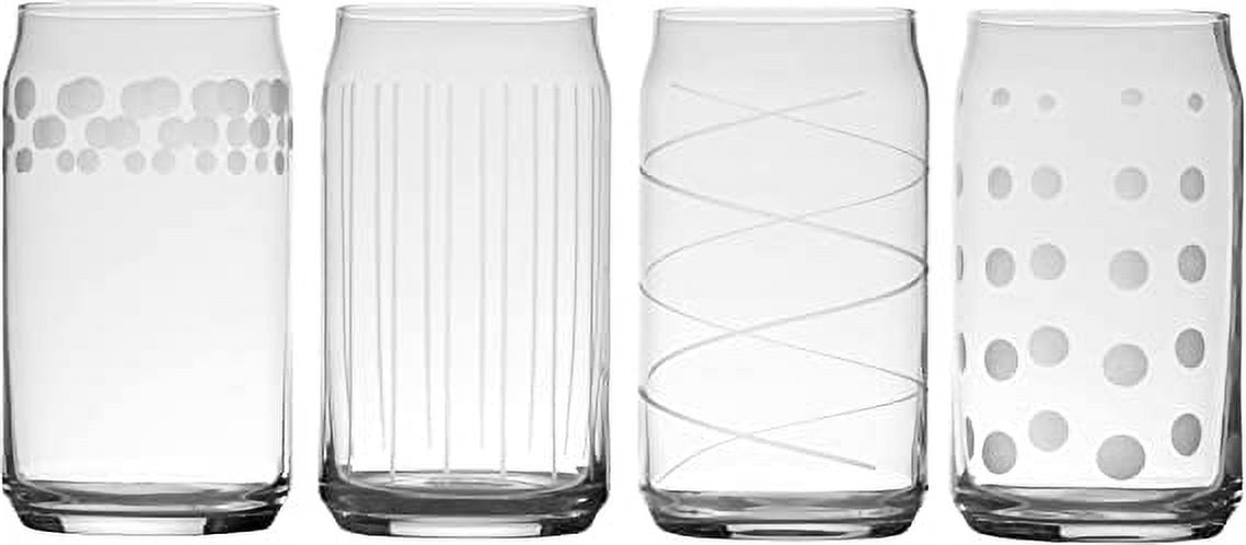 Mikasa Cheers Drinking Bar Drinkware: 18.5-Ounce Seltzer Glasses ...