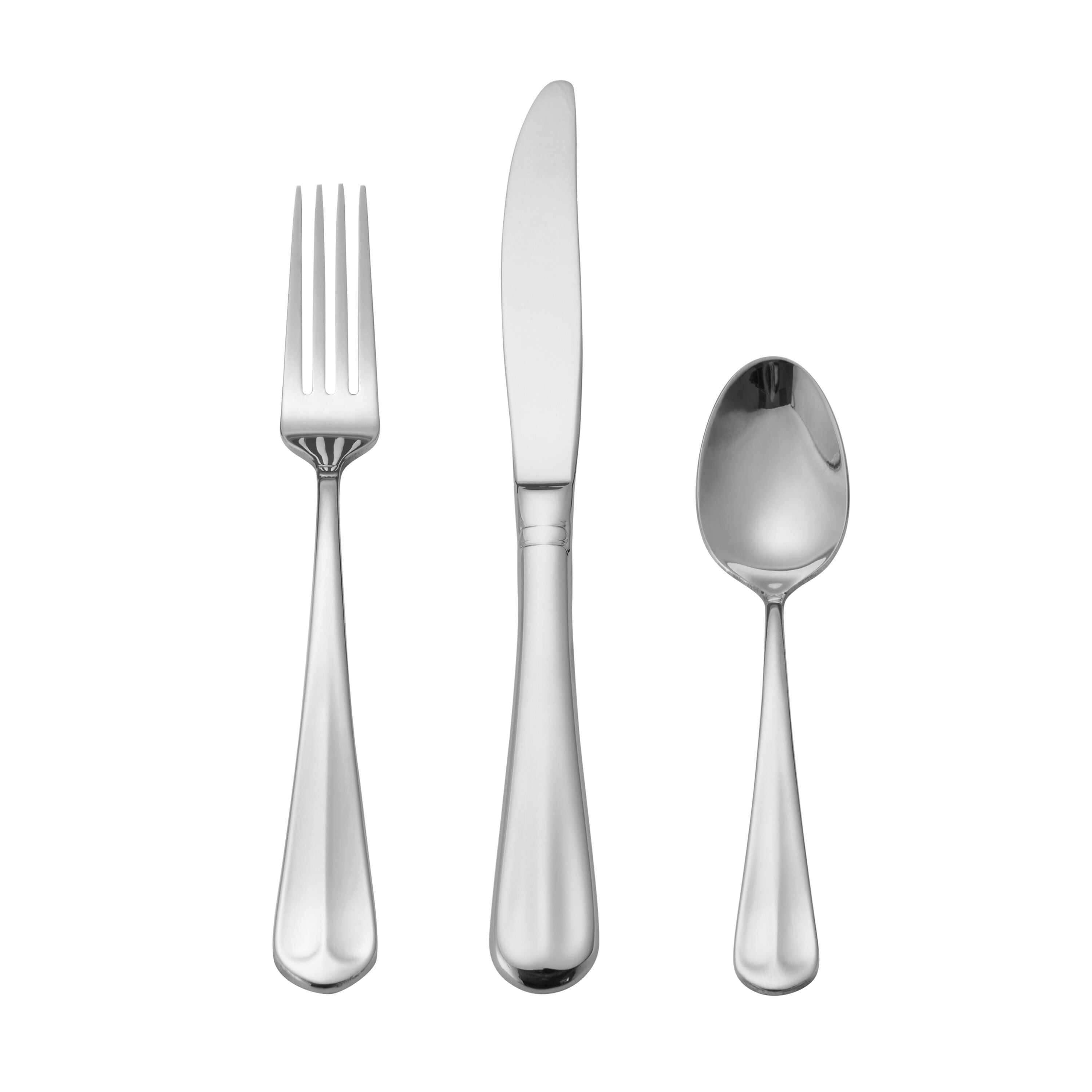 Mikasa Colette 18.10 Stainless Steel 12-Piece Flatware/Silverware Set ...