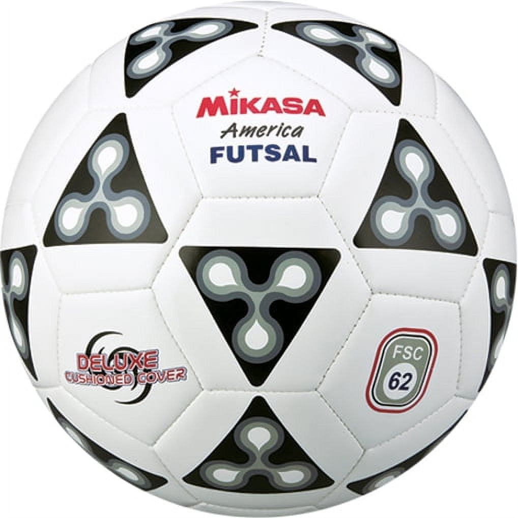 Mikasa Futsal Soccer Ball, Size 4, Black, White and Gray - Walmart.com