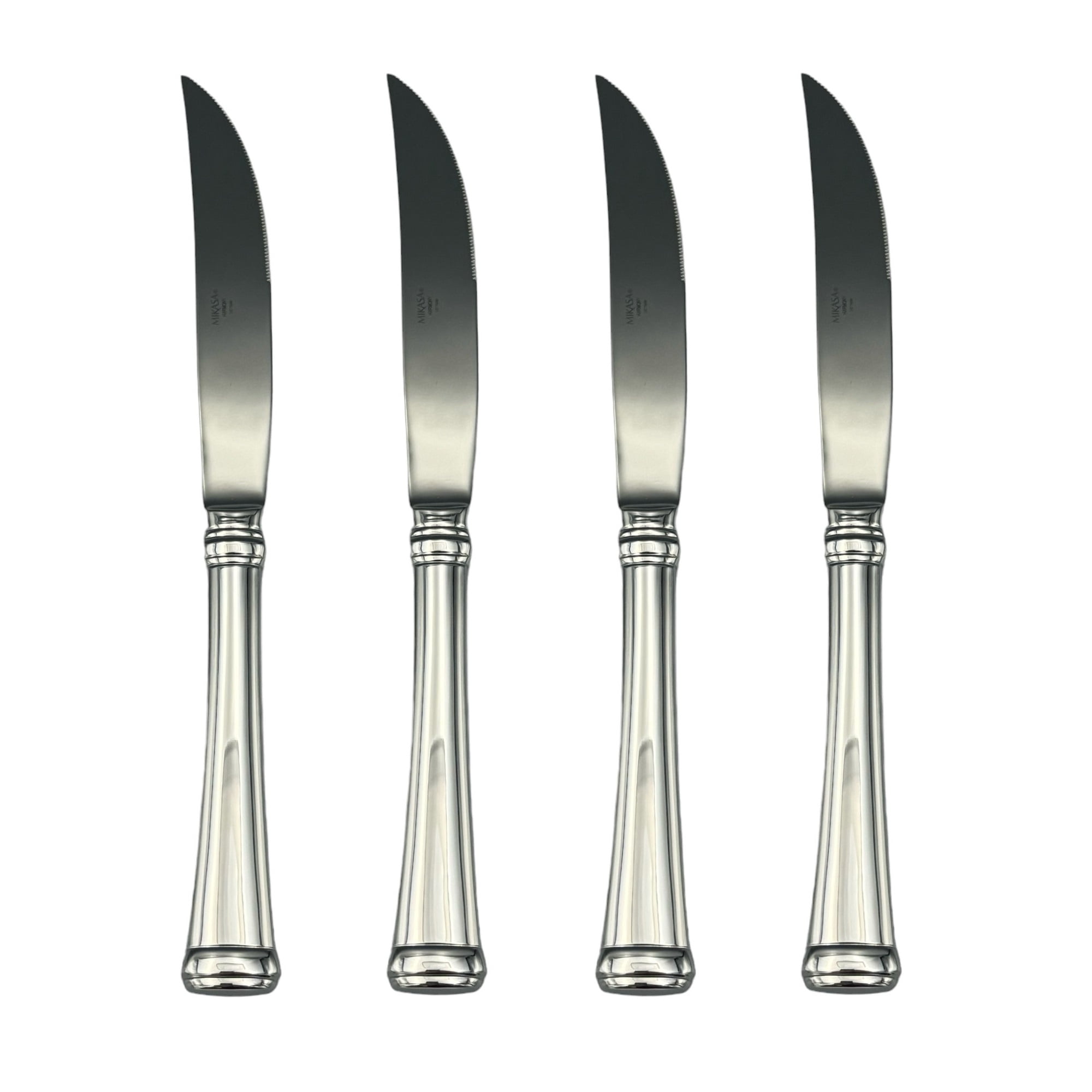 Mikasa Harmony 18/10 Stainless Steel Steak Knife (Set of Four) - Walmart.com