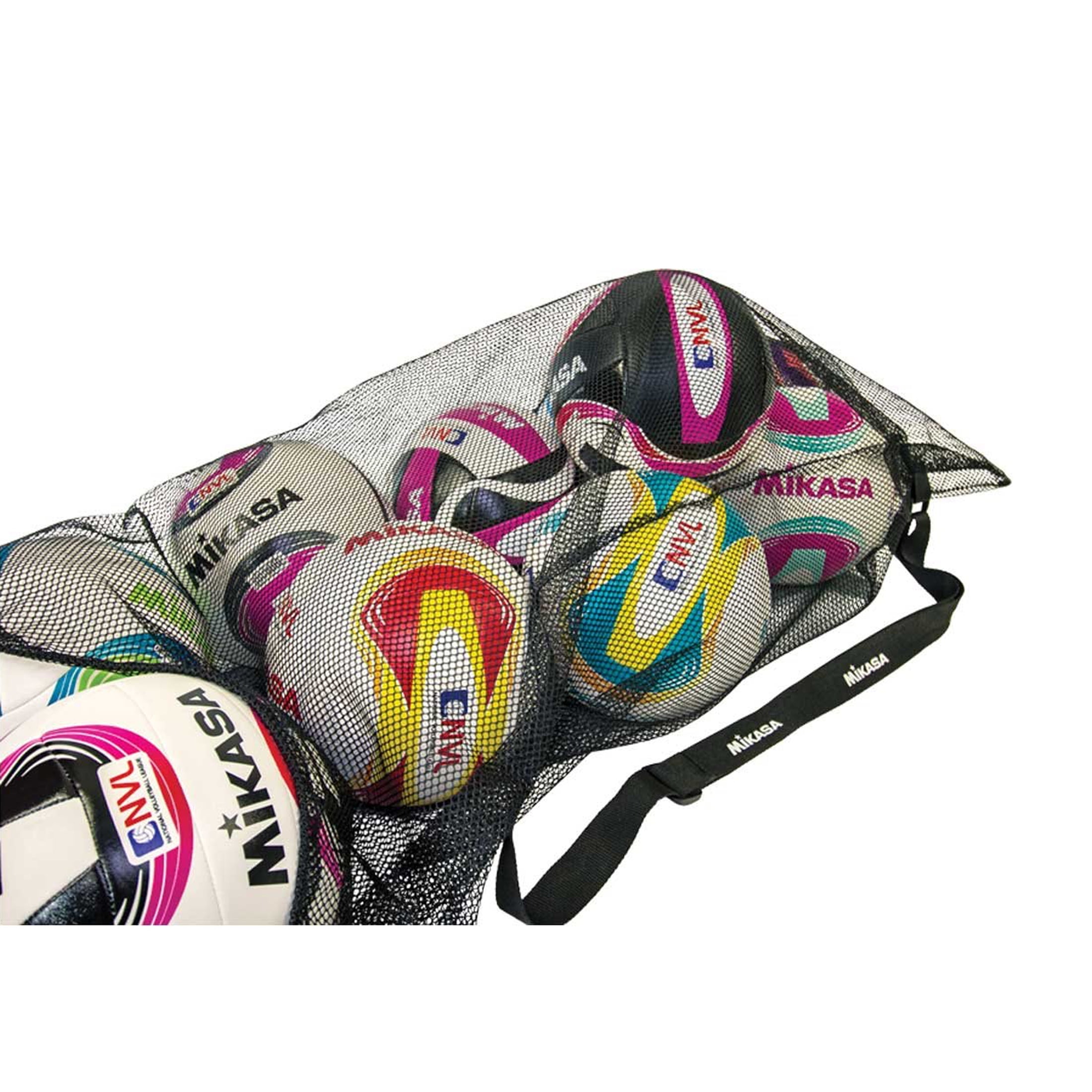 Mikasa MBB2 Multi-Sport Bag - Mesh Ball Bag with Shoulder Strap ...