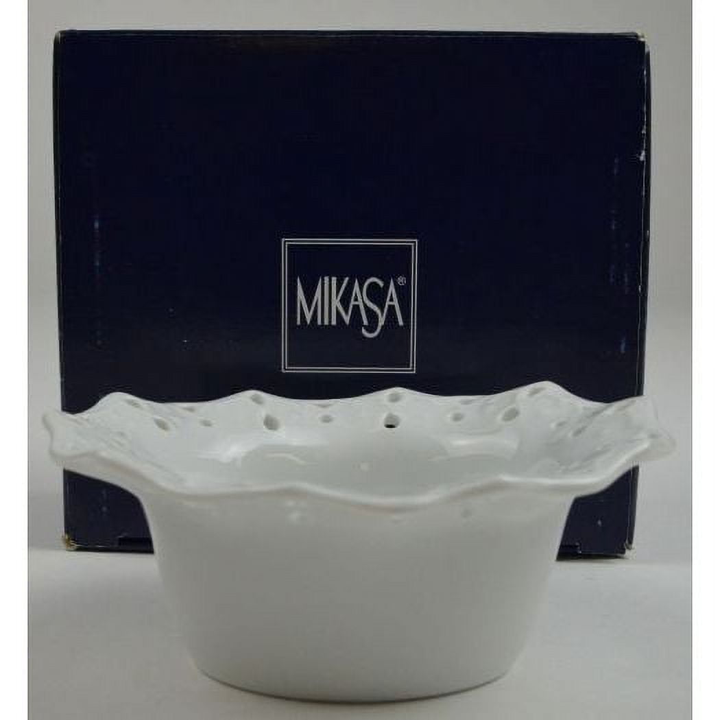 Mikasa Ruffled Bowl, 5.5" From the Ruffles Collection - RL027/252 ...