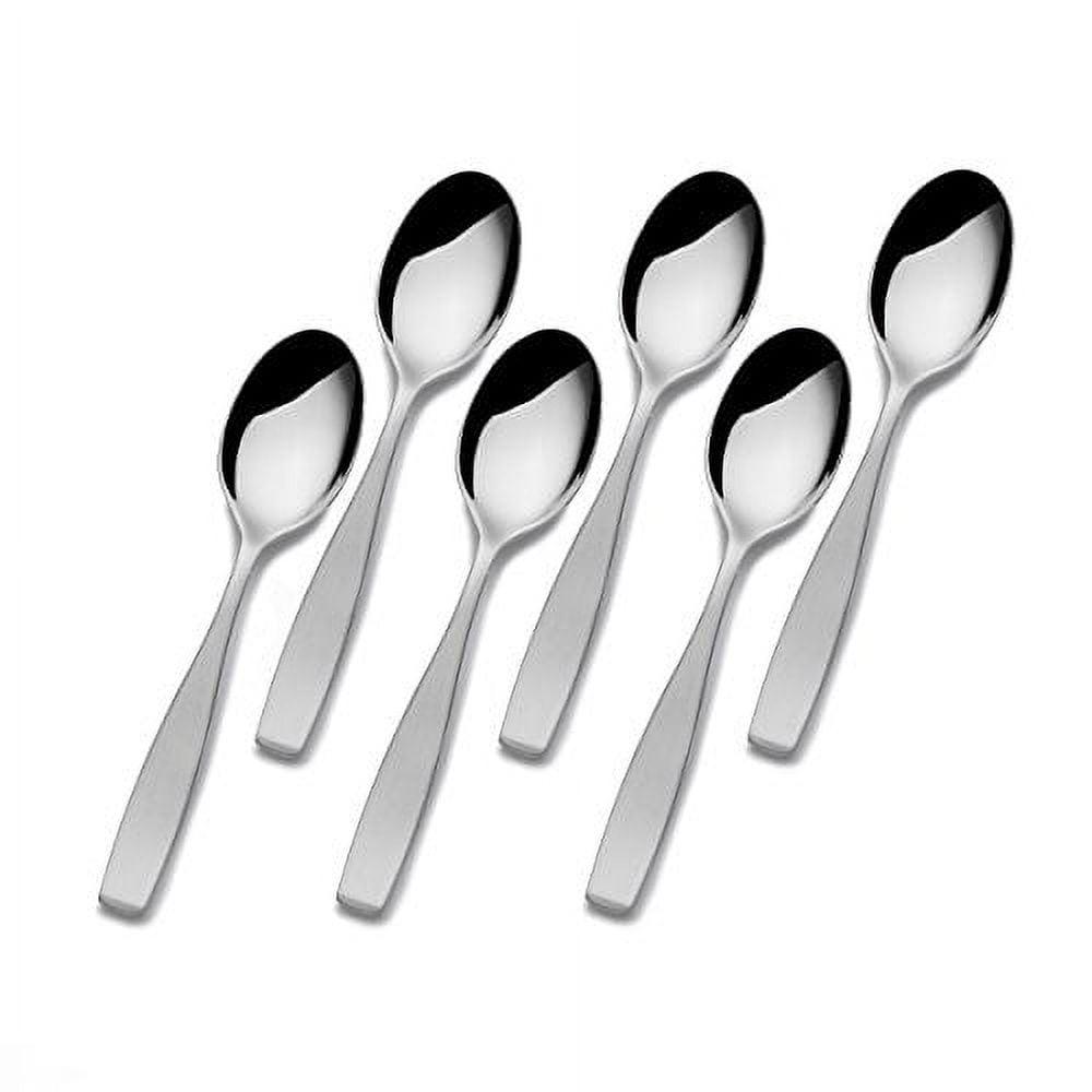 Mikasa Satin Loft Stainless Steel Teaspoon, Set of 6 - Walmart.com