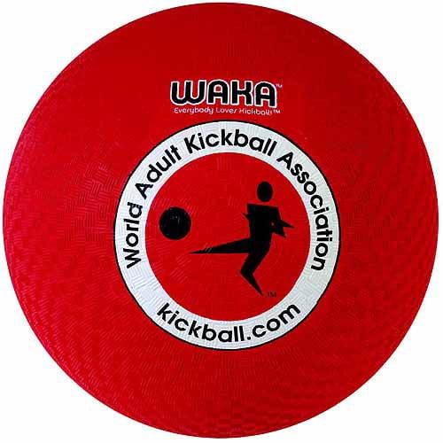 Mikasa Waka Official Adult Kickball, 10 Inch, Red - Sporting Goods ...