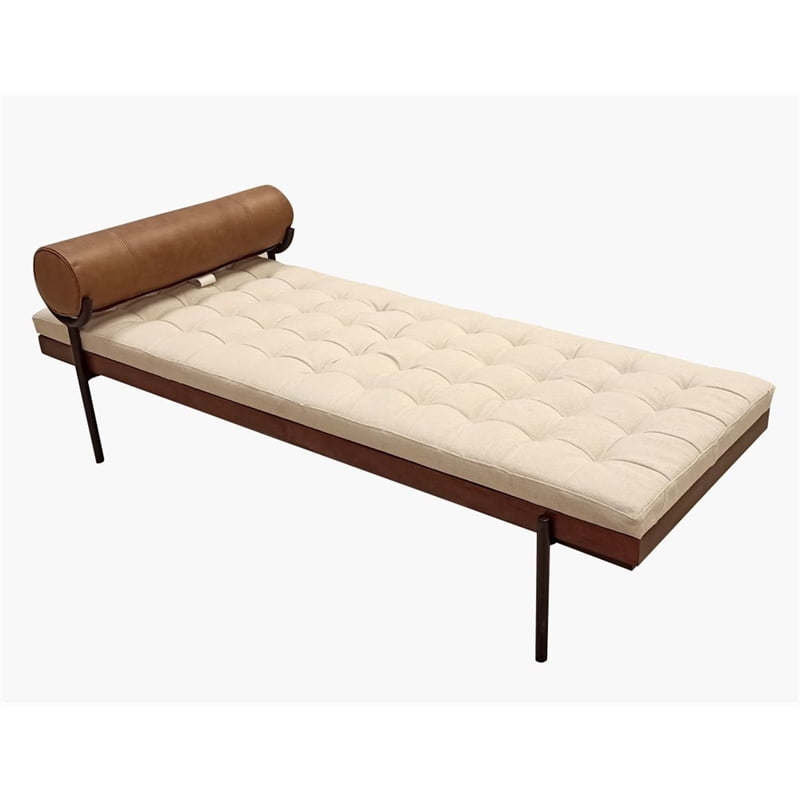 Mikayla Daybed/Bench solid mango wood frame - Walmart.com