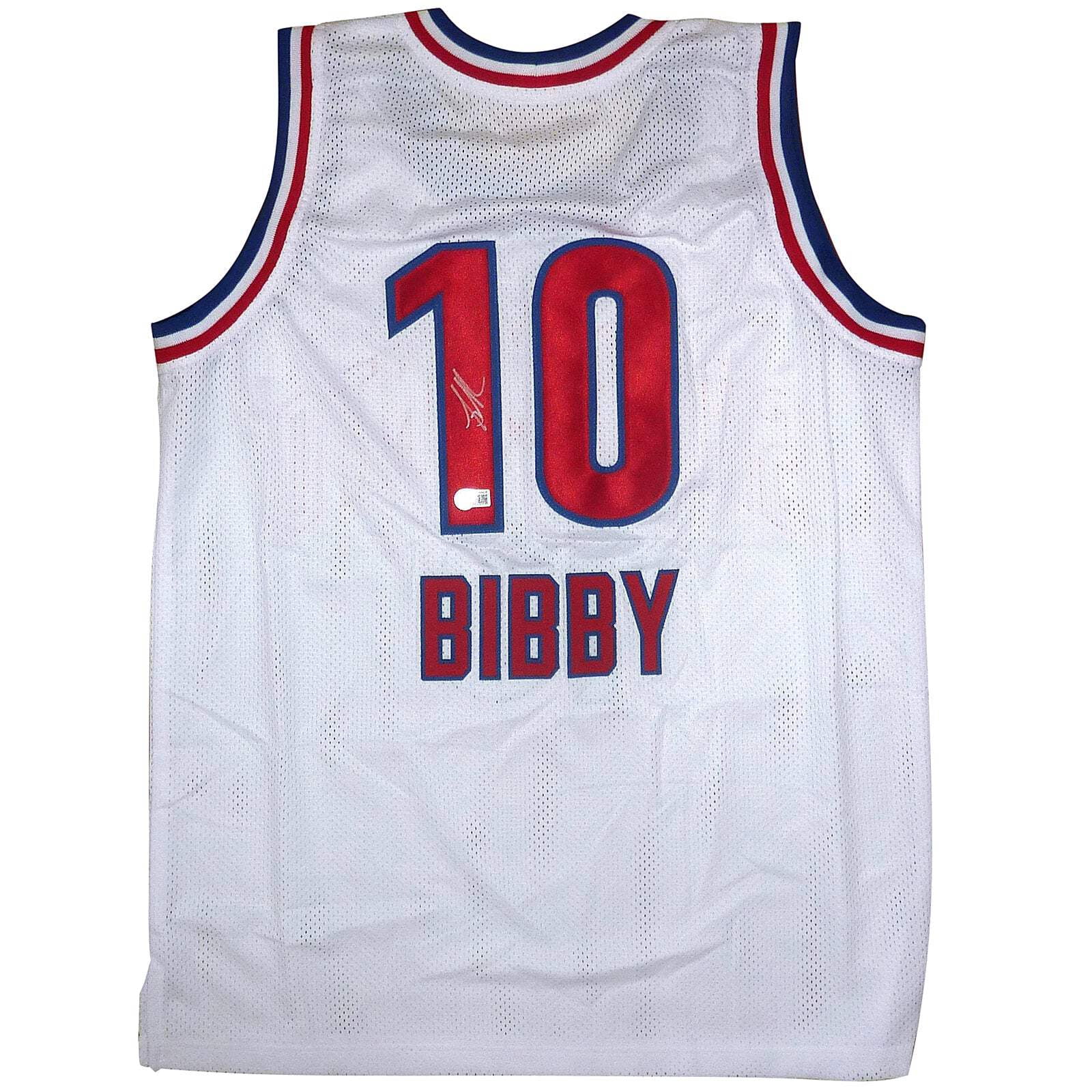 Mike Bibby Autographed Sacramento (White #10) Custom Jersey - Beckett ...