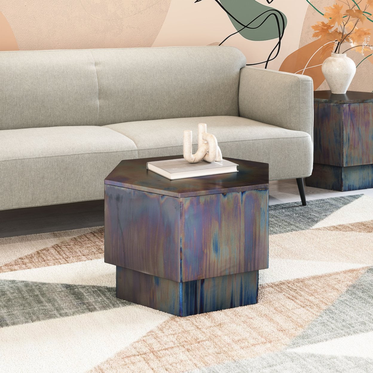 Mike Coffee Table Multicolor - Walmart.com