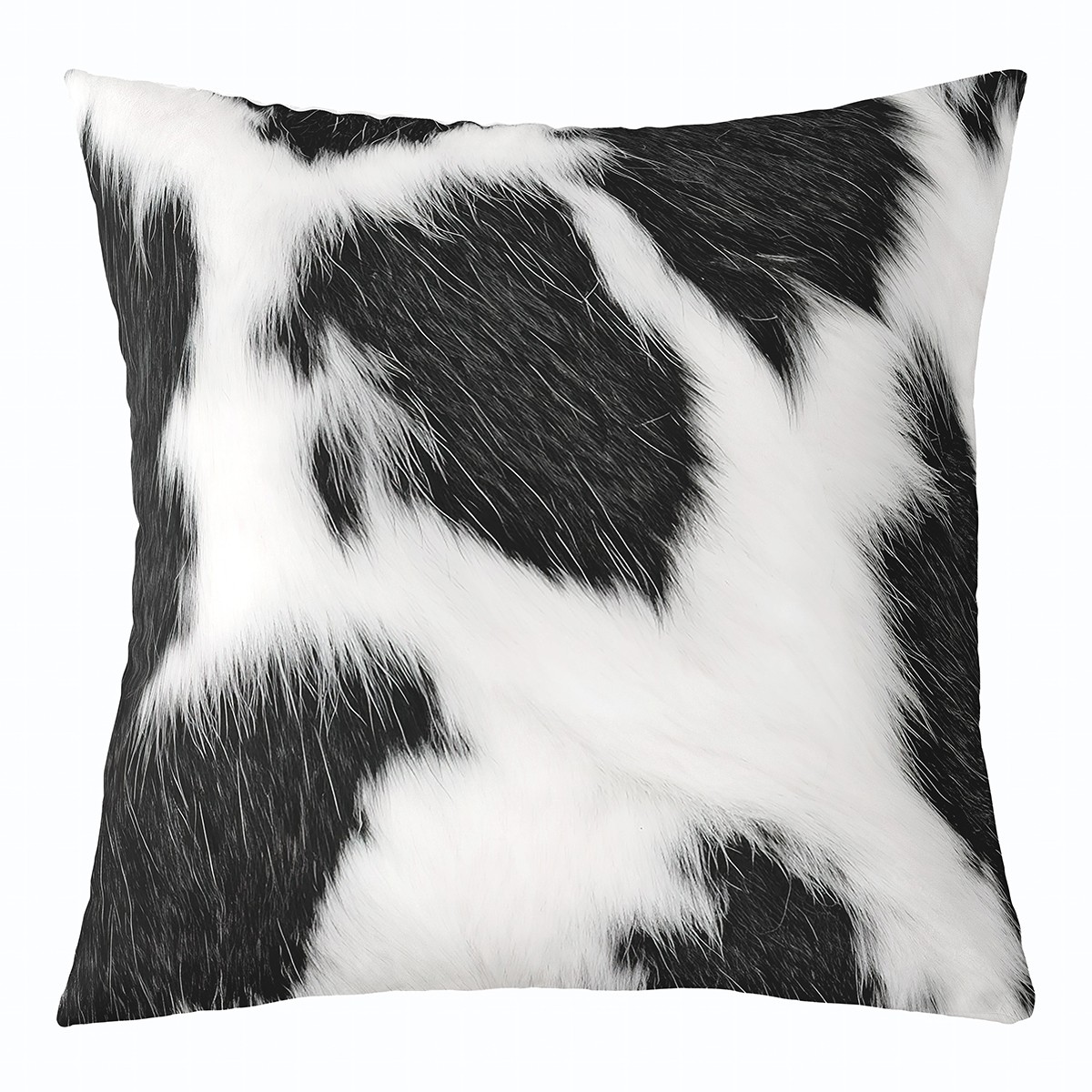 Mike Cow Print Pillow Cover for Sofa,Farmhouse Cowhide Throw Pillow ...