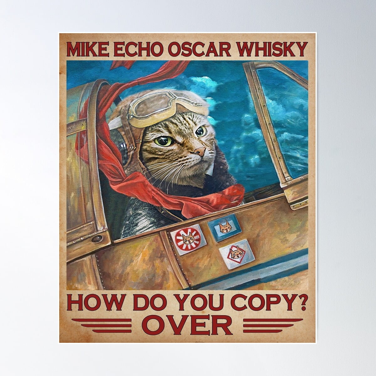 Mike Echo Oscar Whisky How Do You Copy Over Poster Wall Art, Modern ...