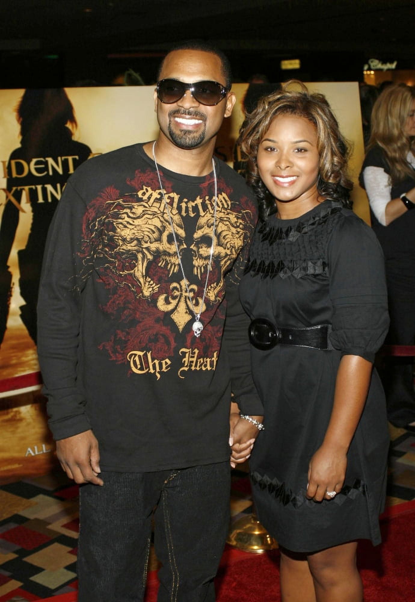 Mike Epps Susan At Arrivals For Resident Evil Extinction Premiere ...